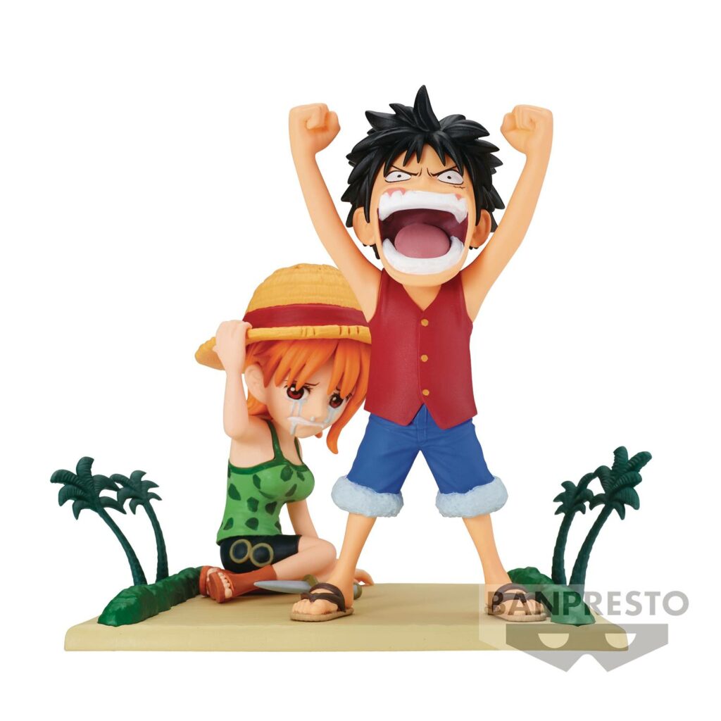 ONE PIECE WCF LOG STORIES LUFFY & NAMI FIGURE – Little Star Gifts