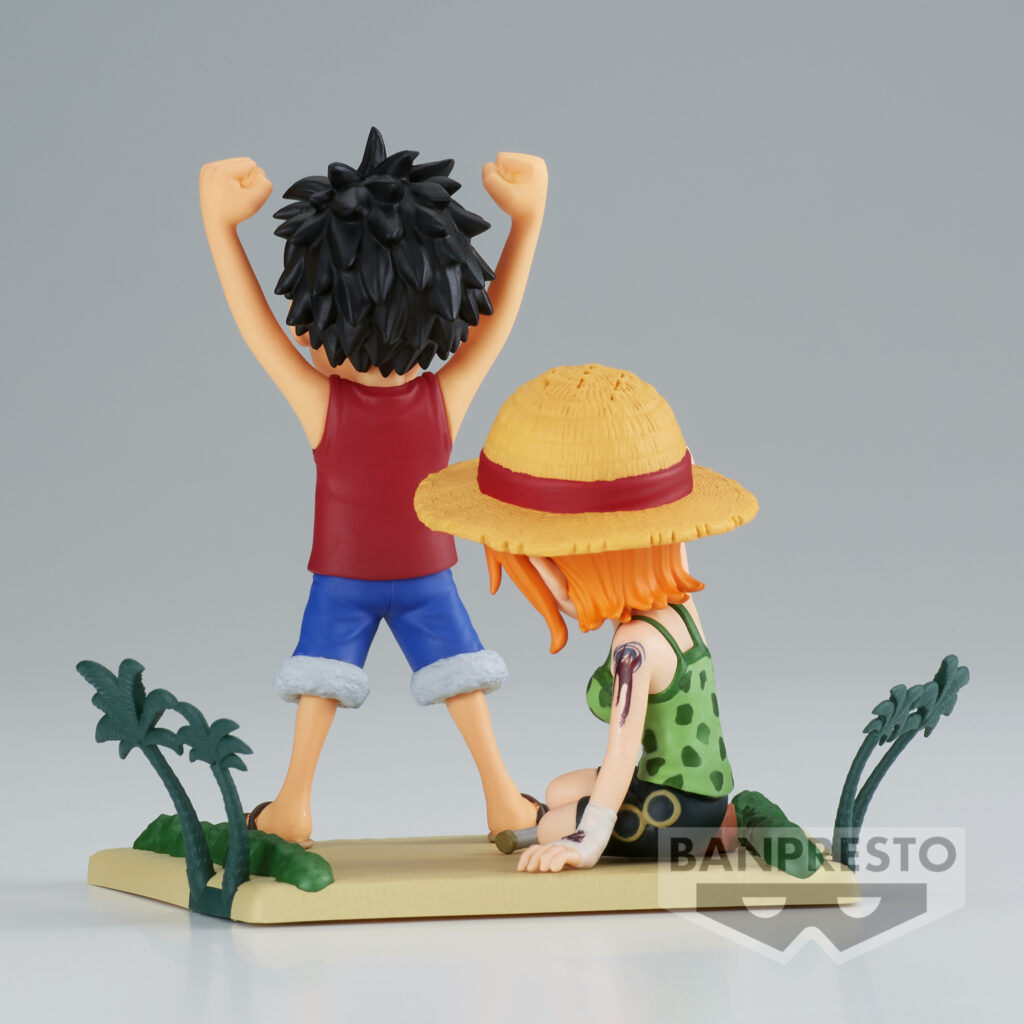 ONE PIECE WCF LOG STORIES LUFFY & NAMI FIGURE – Little Star Gifts
