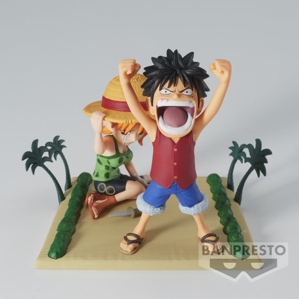 ONE PIECE WCF LOG STORIES LUFFY & NAMI FIGURE – Little Star Gifts
