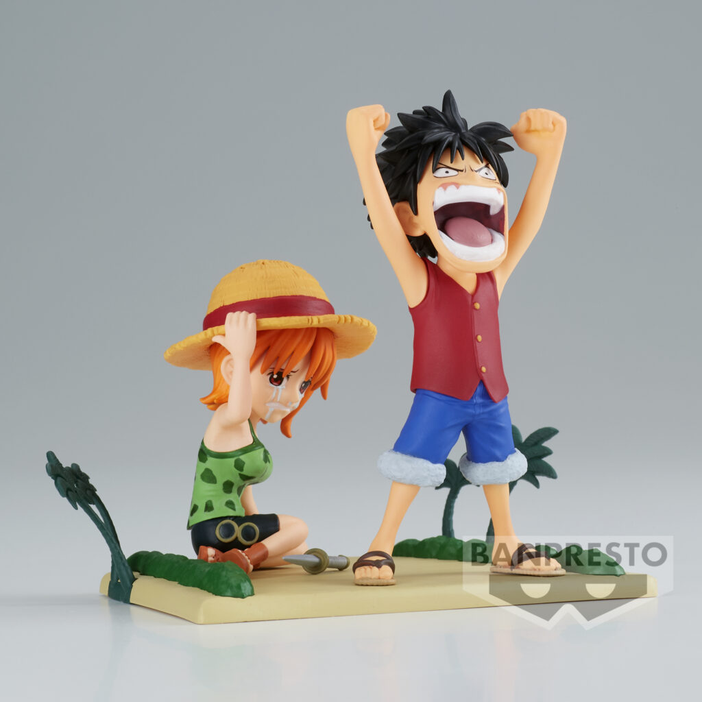 ONE PIECE WCF LOG STORIES LUFFY & NAMI FIGURE – Little Star Gifts